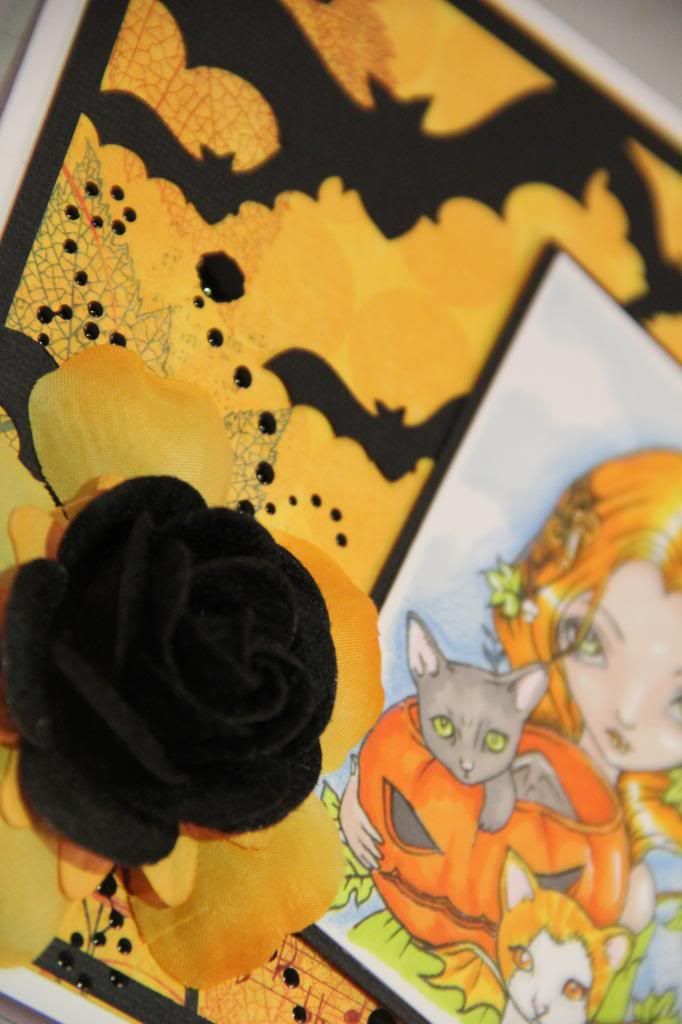 Sweet Pea Stamps: Ching Chou Kuik's Pumpkin Pixie